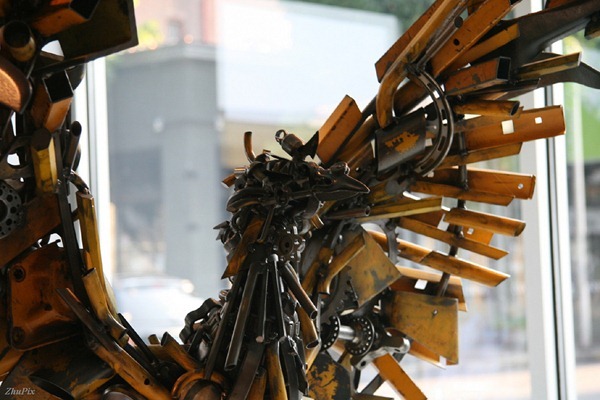 Curiosidades del Mundo: Fotos de increíbles Esculturas Metálicas de ...