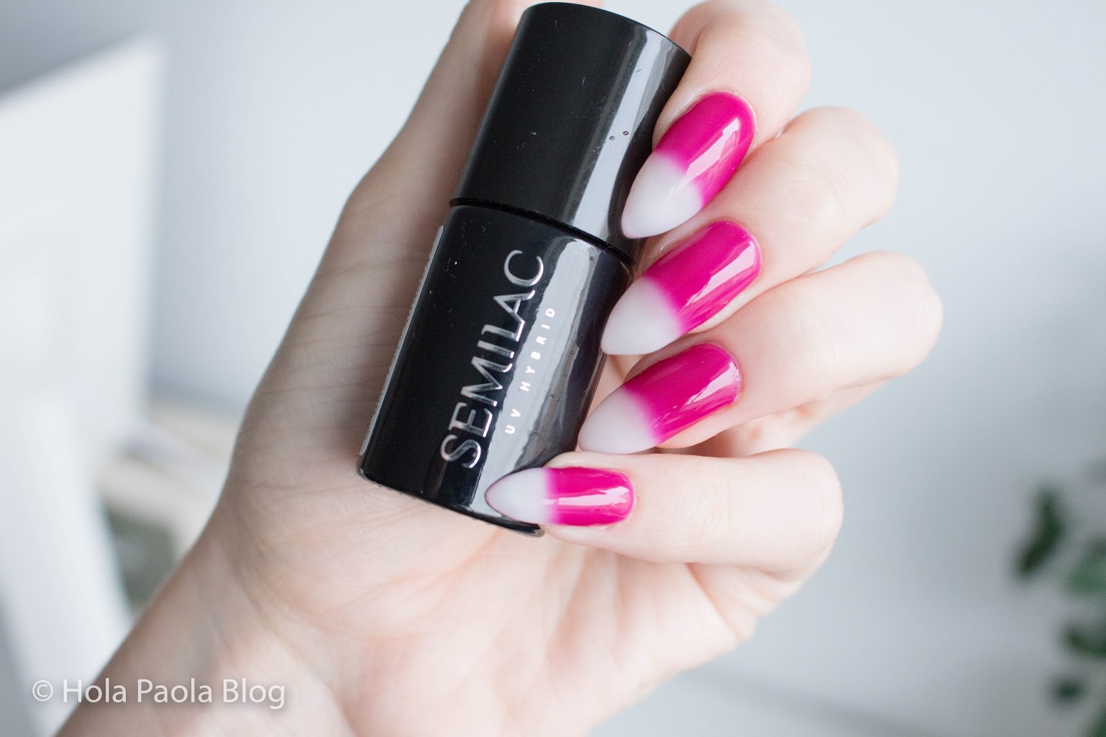 Semilac Thermal | 643 Cherry&White | hola paola