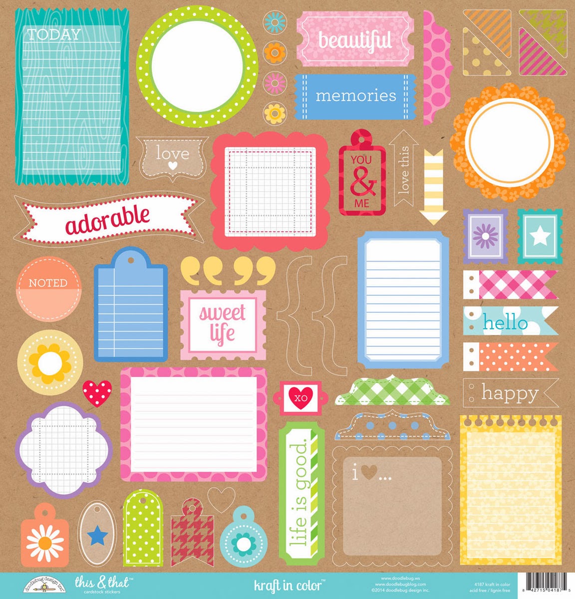 Doodlebug Design Inc Blog: Kraft in Color Collection Launch Party ...