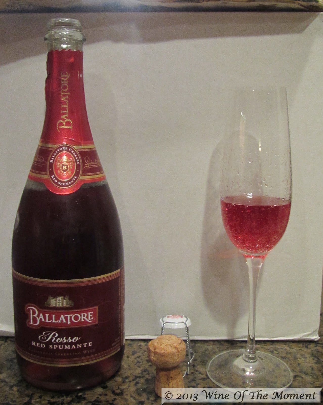 Wine Of The Moment: Rosso Spumante – Ballatore Cellars; Modesto, California