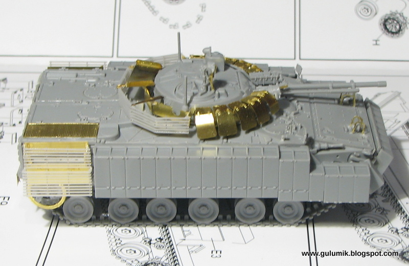 Gulumik Military Models: BMP-3 with ERA 1/72