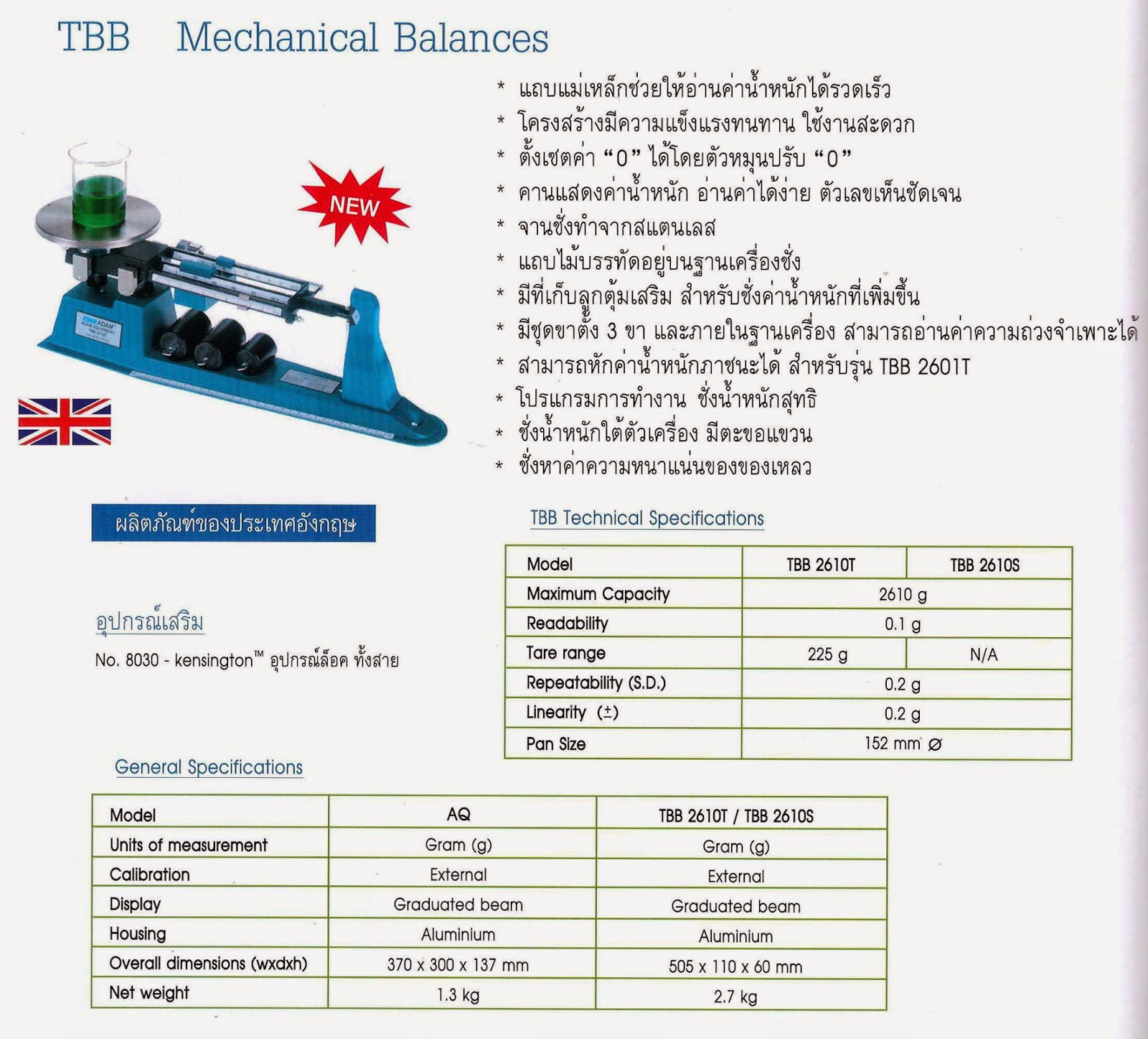 INTERTECH-INITIAL : ADAM ผลิตภัณฑ์จากประเทศอังกฤษ