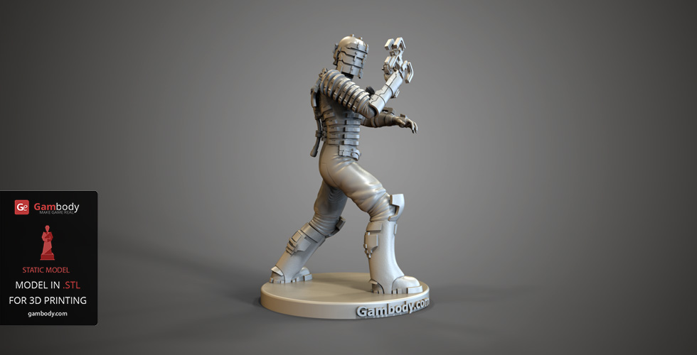 Dead Space-Isaac Clarke 3D Model | Static Figure | 3D Printing Designs