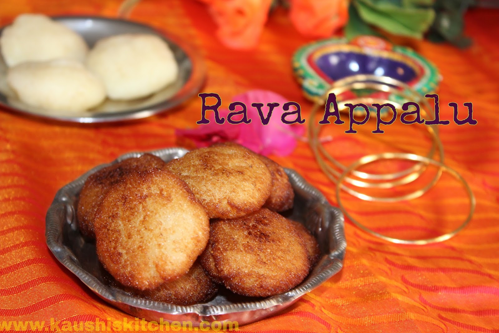 RAVA APPALU / RAVA APPAM / SEMOLINA APPAM / SOOJI APPAM