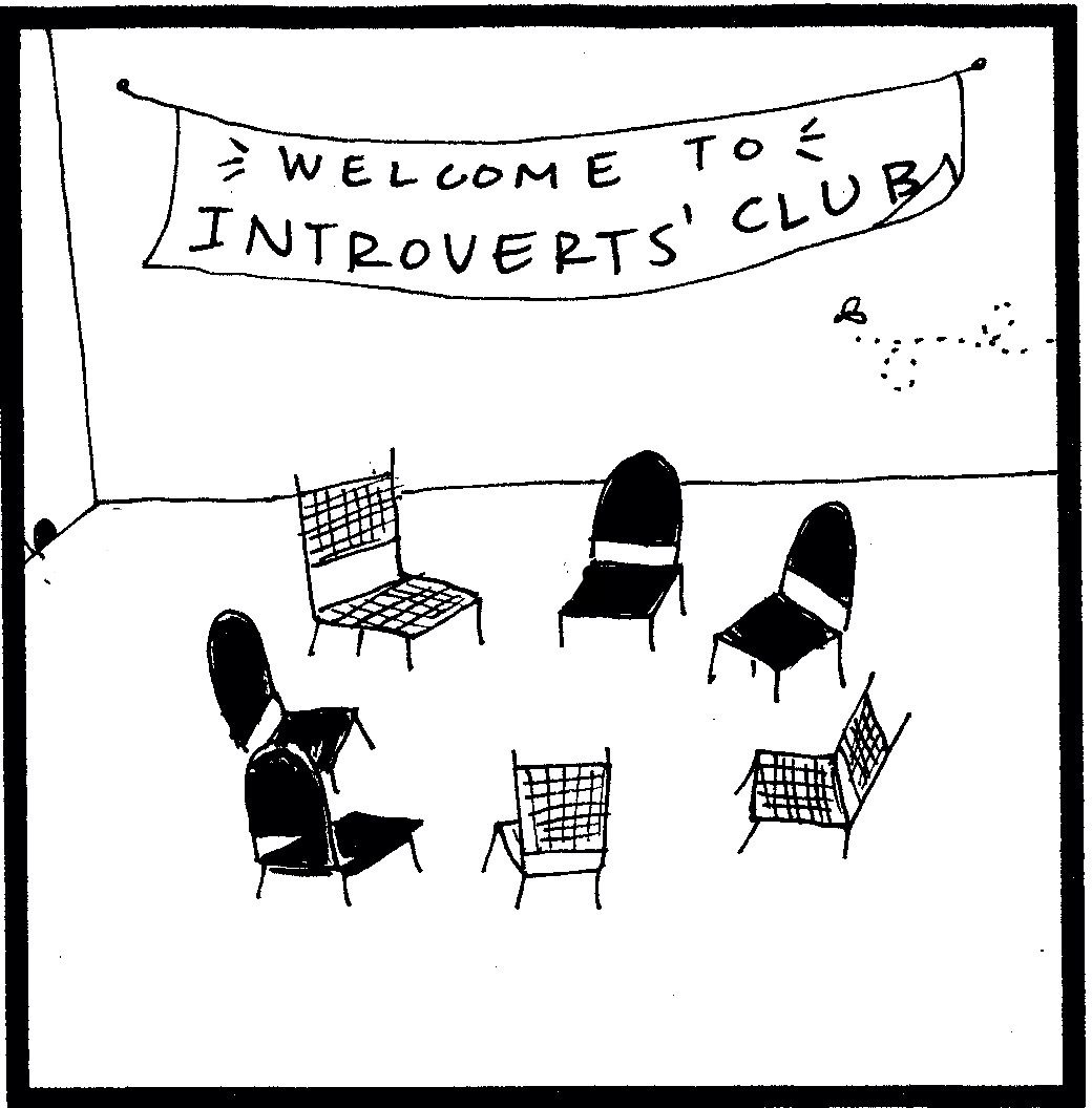 Diary of a Squirrel: The Introverts' Club