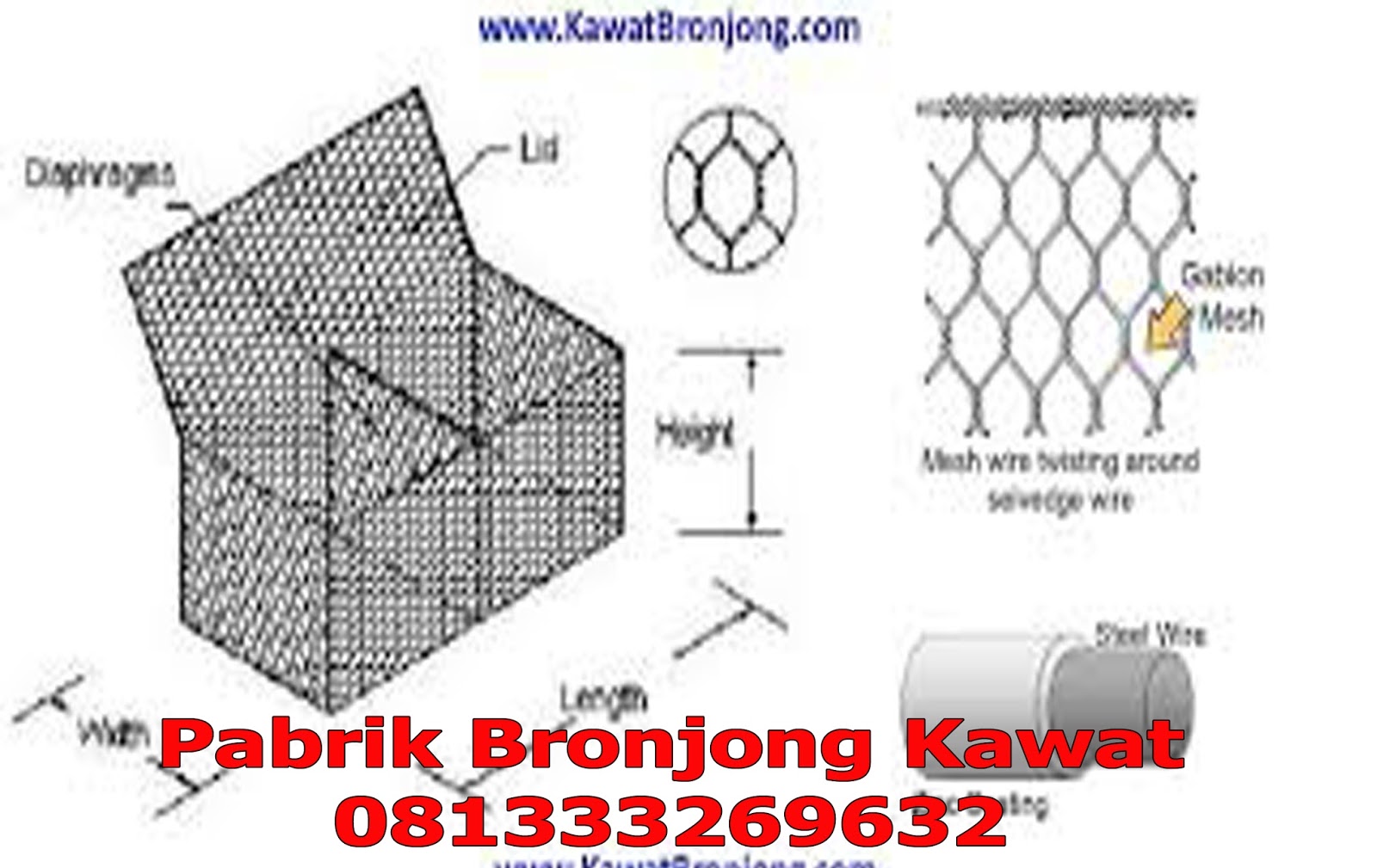 Gambar Kawat Bronjong | Kawat Vulganis