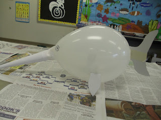 C.C.A.T.S. Elementary Classes: Ocean Animals Paper Mache"