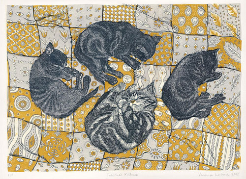 My Owl Barn: Vanessa Lubach Carves Intricate Linocuts Inspired By ...