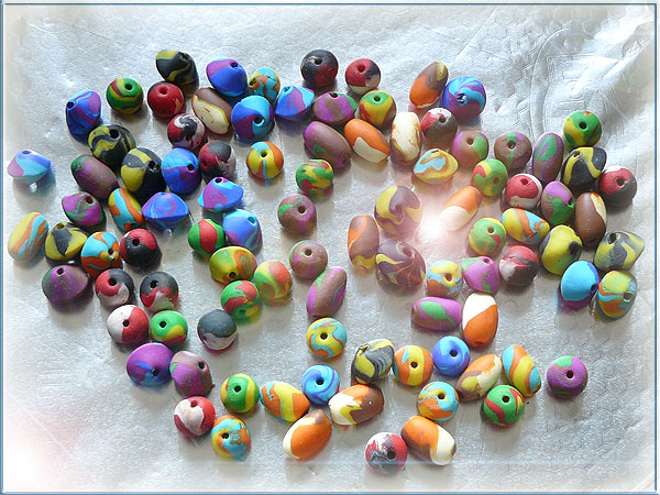 Internetfaszination: Fimo-Perlen