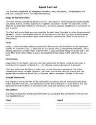 Simple Contract agreement templates - Contract agreement Forms ...