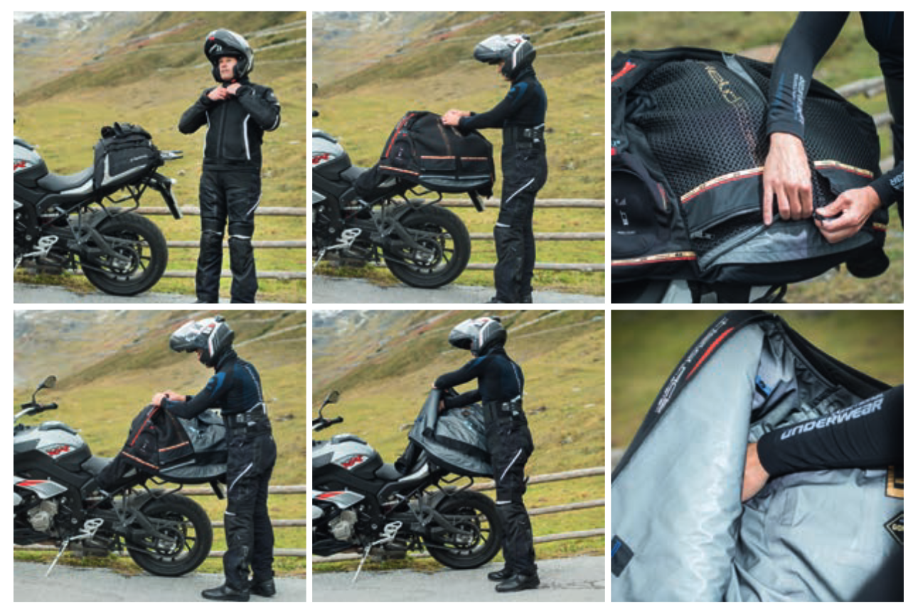 Held Bike Gear: Held 2 in 1 Technology