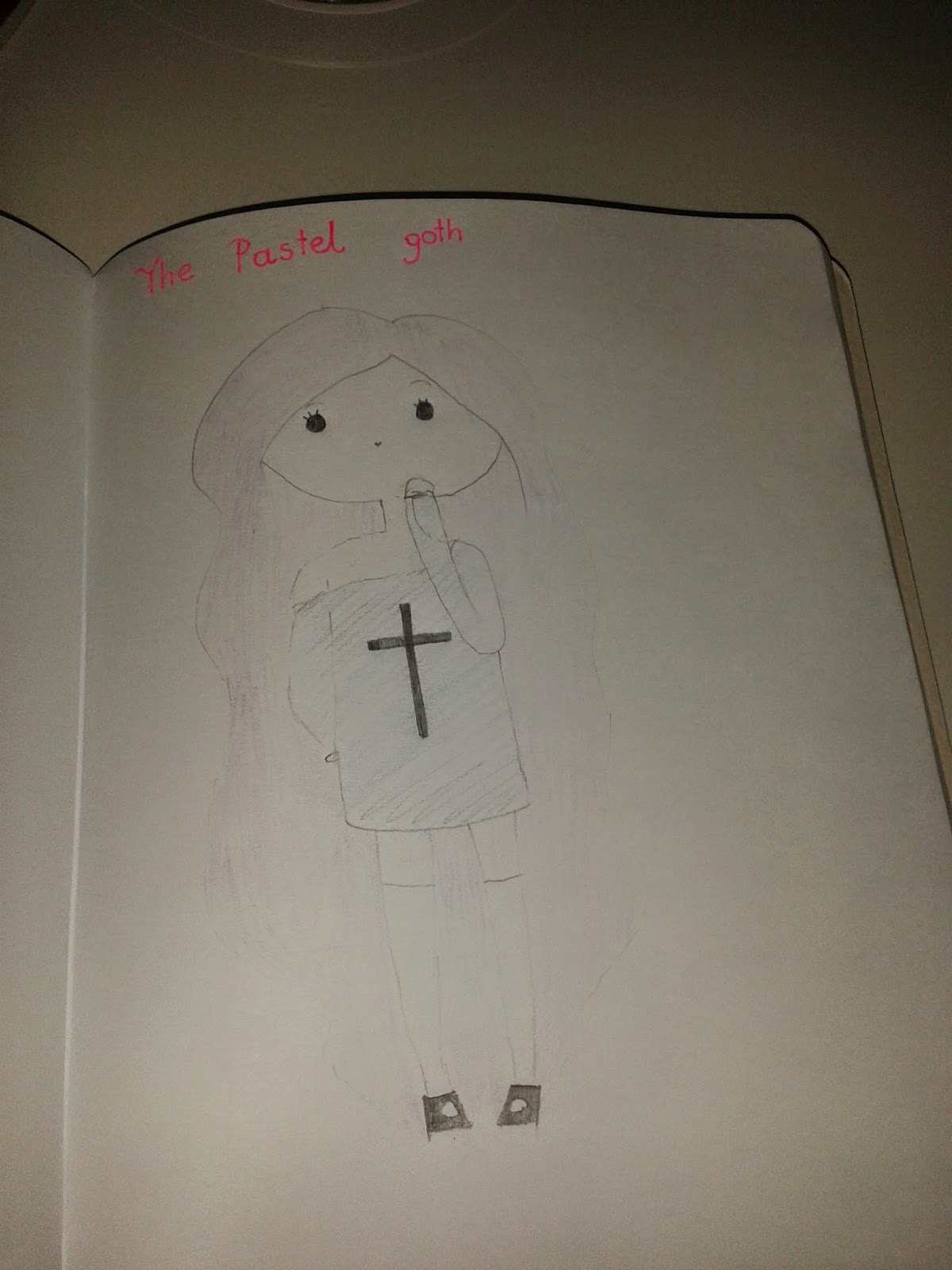 Sōzō-teki Chan: Rysunek- The Pastel Goth