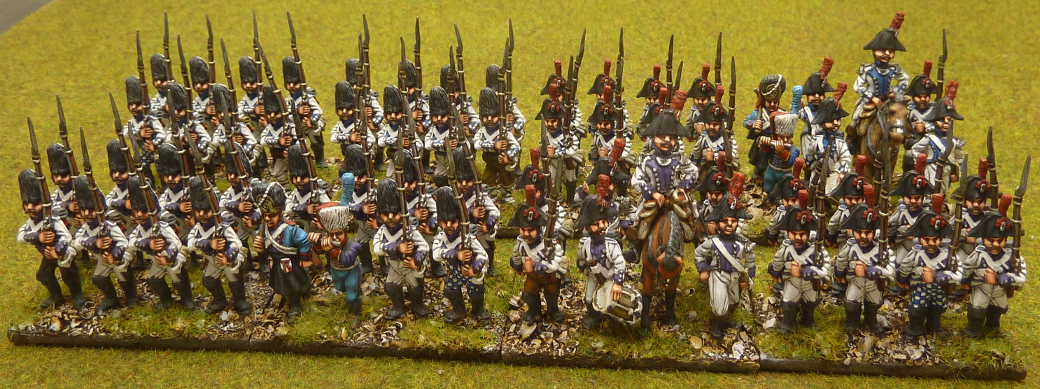Lace 'n Big Hats: 28mm Napoleonic Spanish Line infantry and Foreign ...