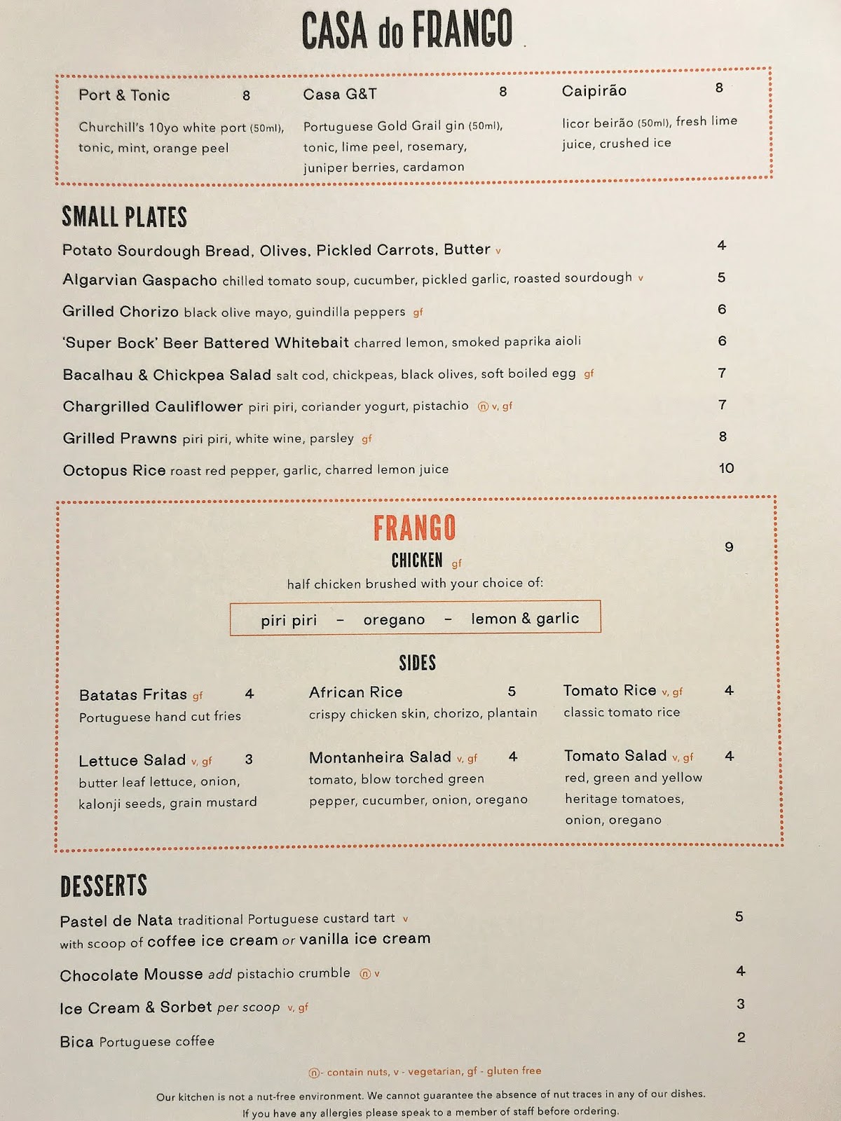 The London Foodie: Casa do Frango – Exceptional Quality and Value ...