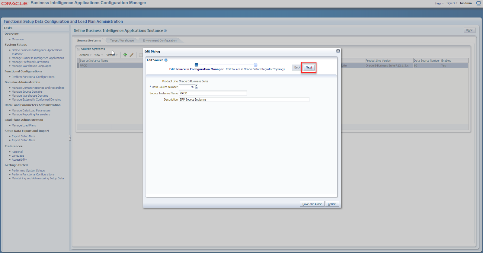 Changing EBS Datasource APPS Password in OBIA/BIAPPS ~ Oracle Developer ...
