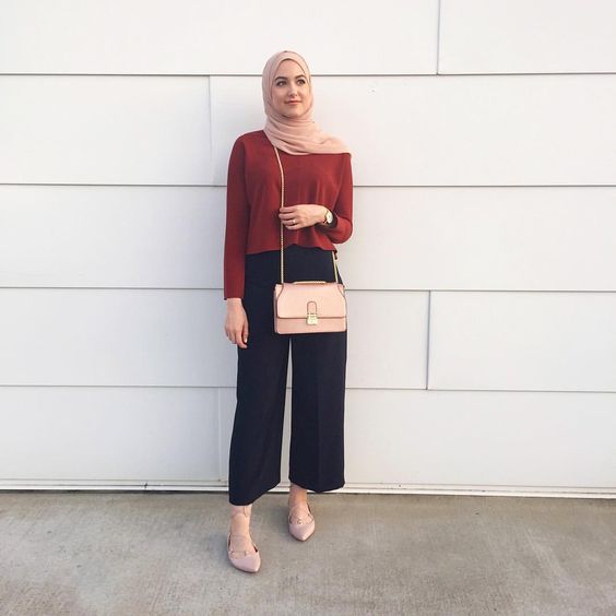 20 Awesome Hijab Pants Outfits