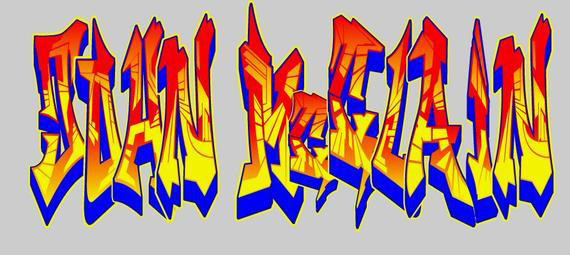 Flava Graffiti Alphabet Letters
