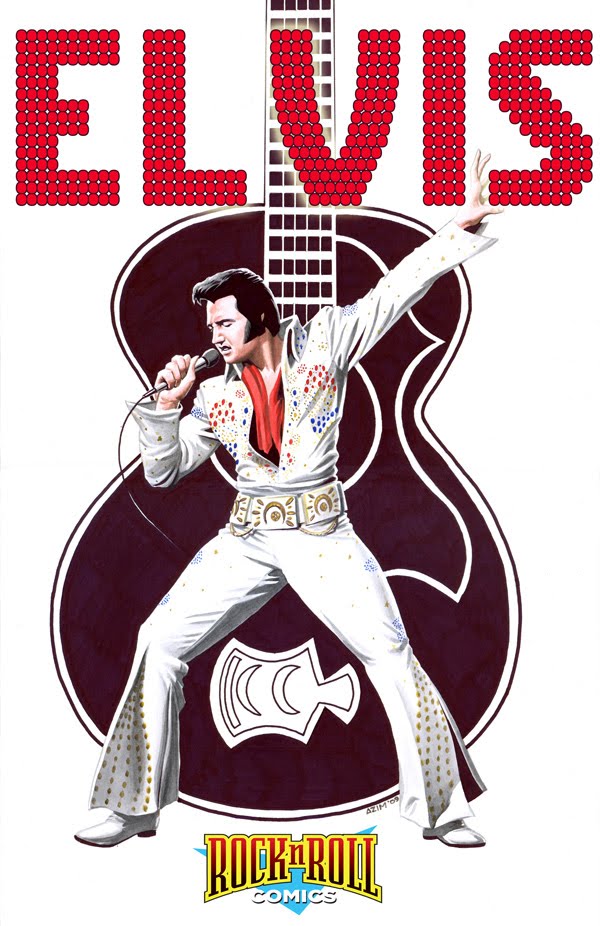 A Writer's Desk: Graphic Elvis