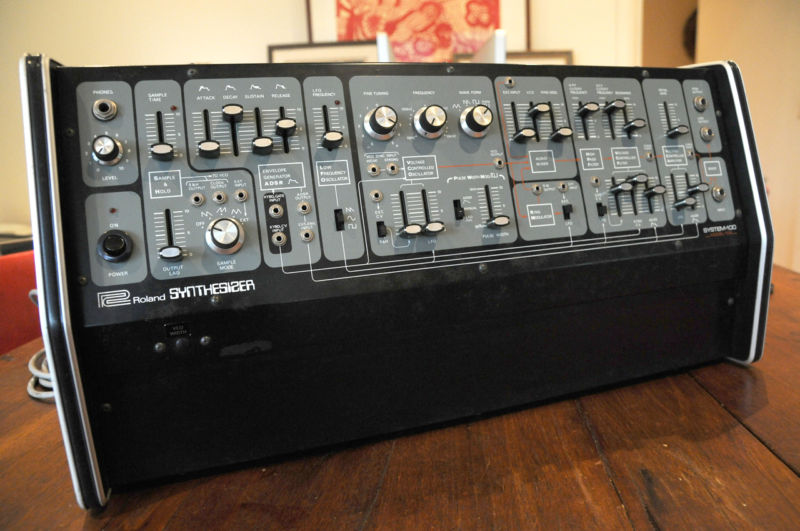 MATRIXSYNTH: Roland system 100 expander 102 semi-modular synthesizer