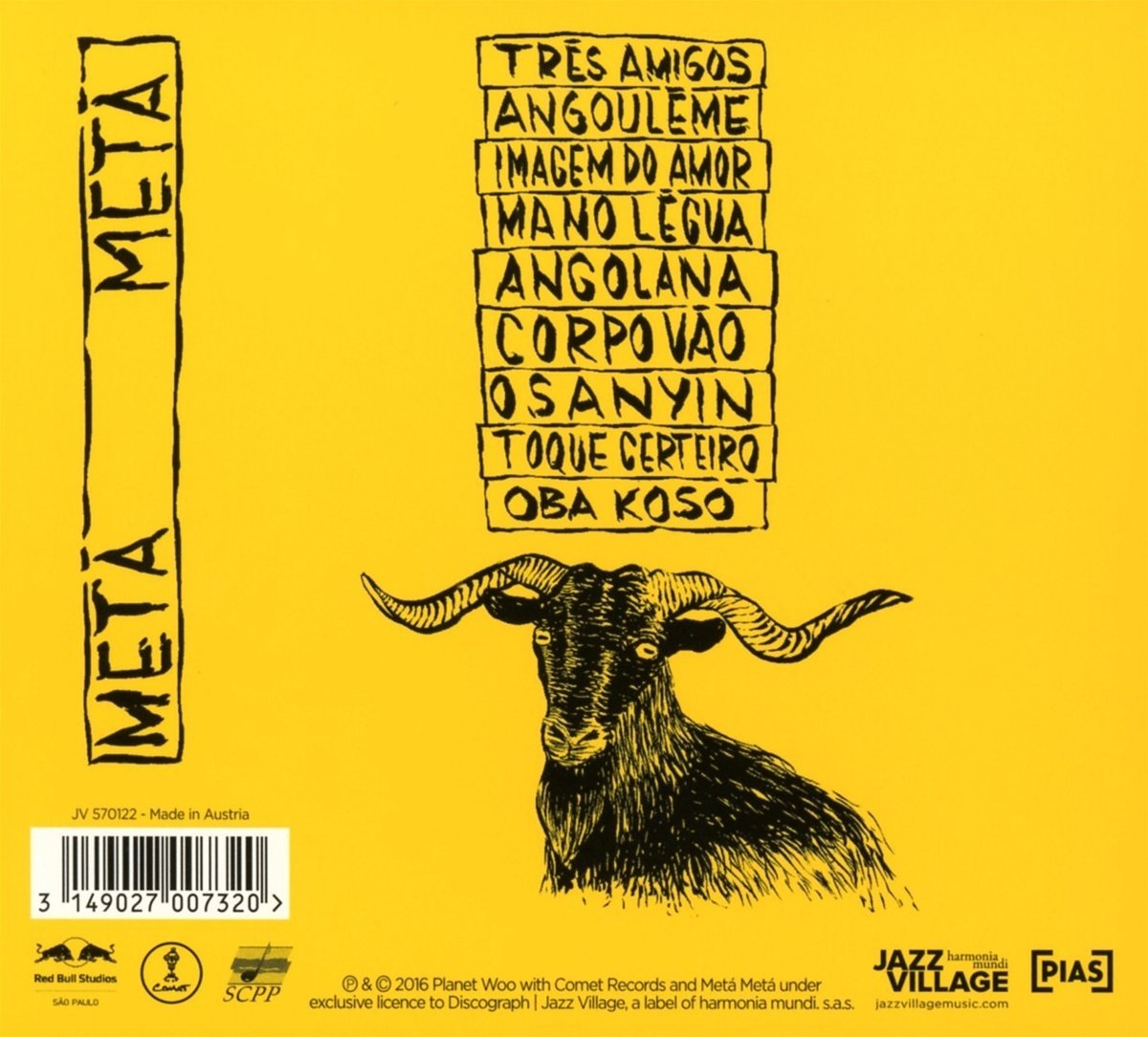 johnkatsmc5: Metá Metá ‎ “MM3” 2016 Brazil Jazz Rock,Avant Garde Jazz ...