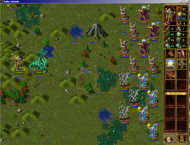 The Best Games Ever: Battle Screenshot | Eador: Genesis