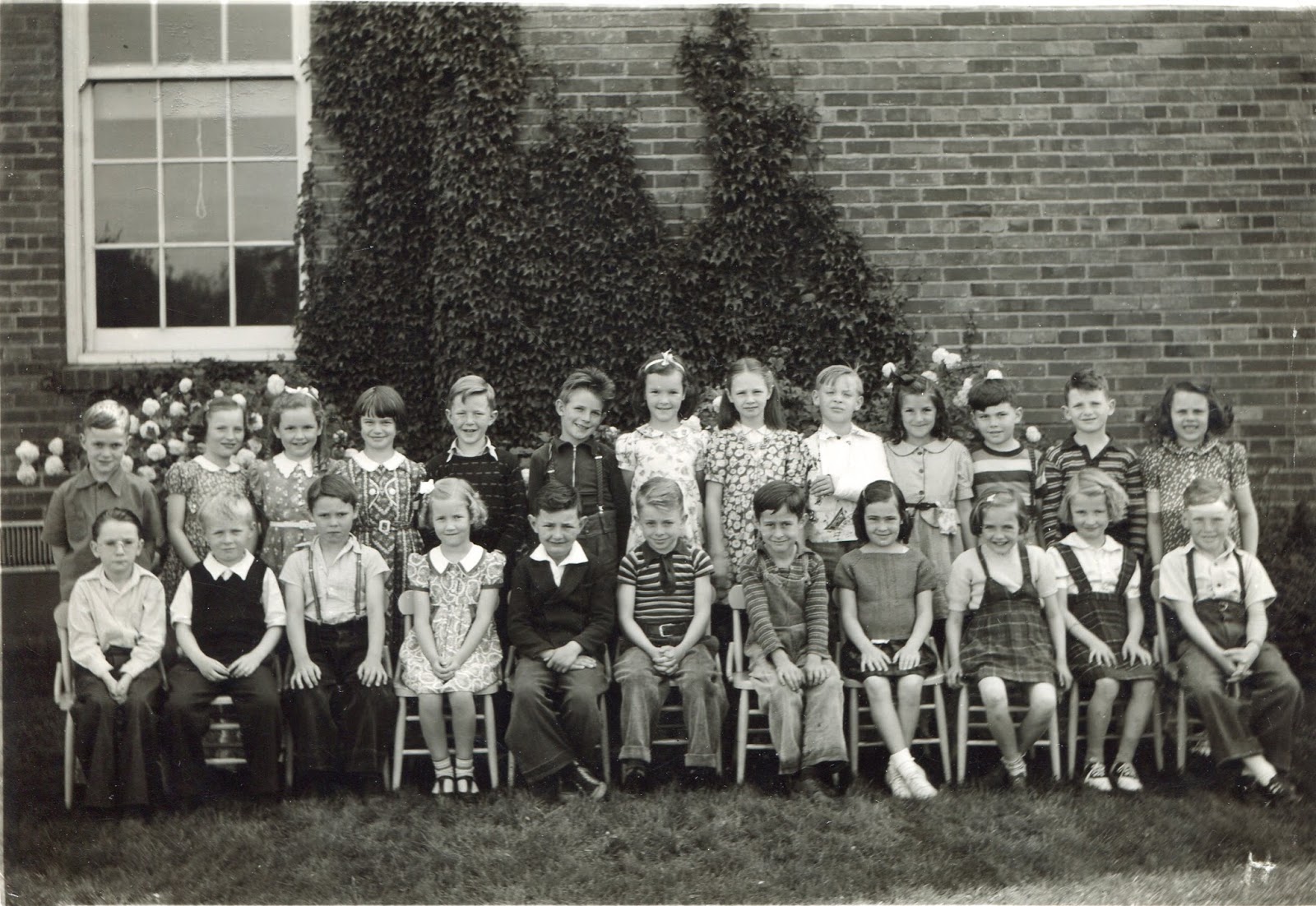 History of Walla Walla Public Schools: Edison Class Photos 1940's