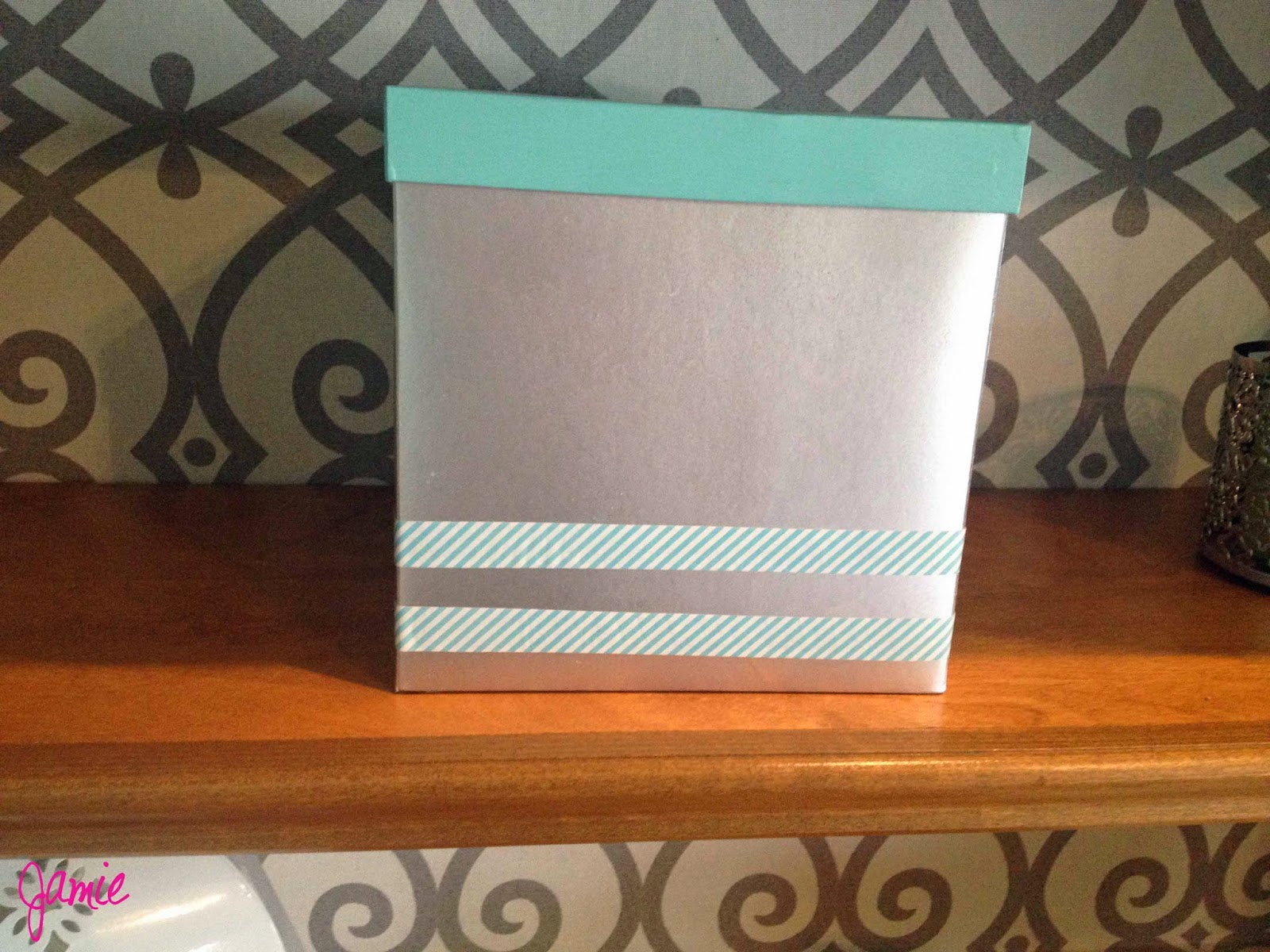 My Fashionable Designs: DIY Pretty Storage Box