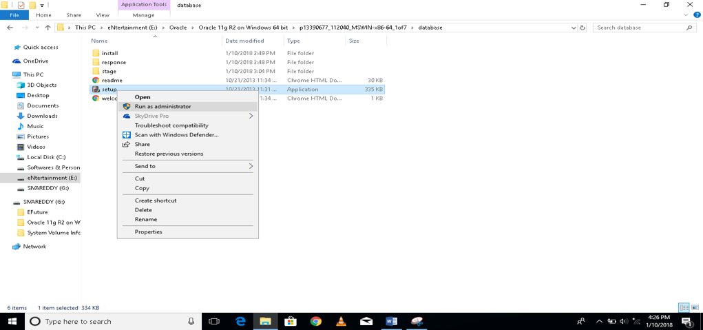 How To Install And Configure Oracle 11g R2 Database On Windows 64 Bit