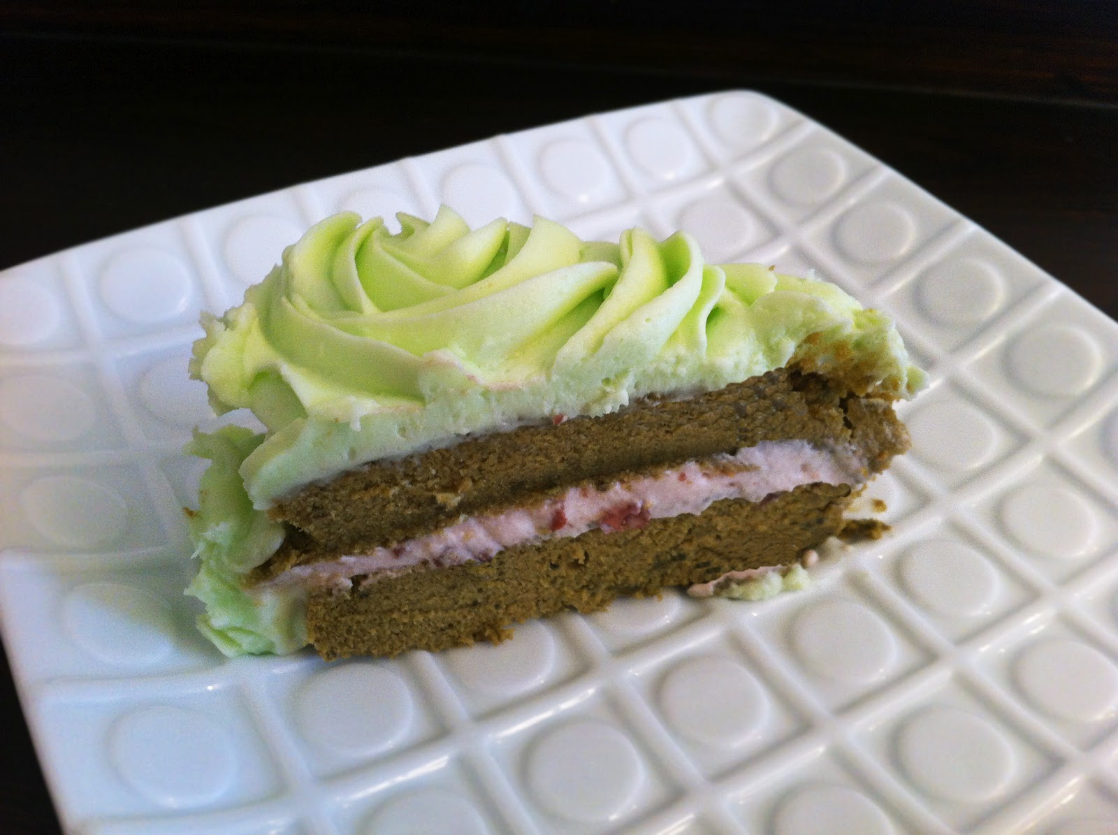 Sweet Talk: Matcha Chiffon Cake with Whipped Azuki Bean Filling and ...