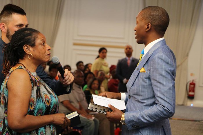 Uebert Angel Surprises Church Member With R-Class Mercedes As A Gift ...