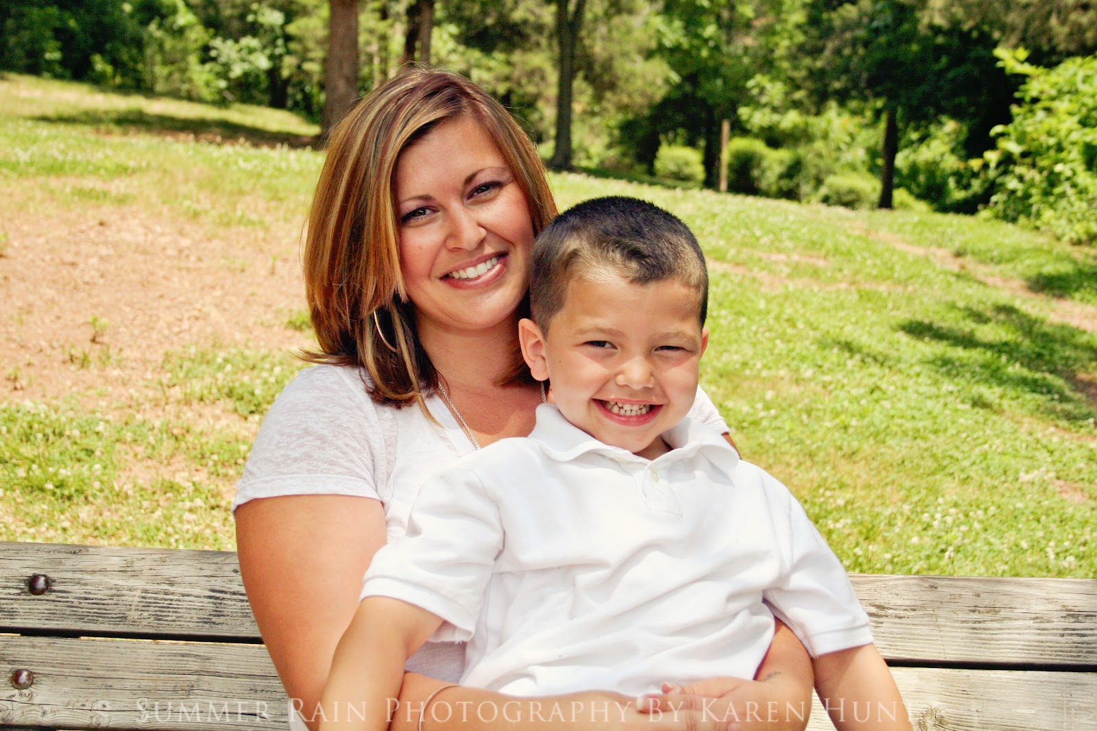 Summer Rain Photography by Karen Hunt : The Utterback Family
