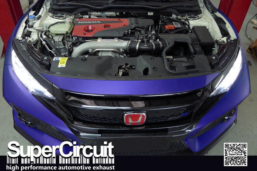 SUPERCIRCUIT Exhaust Pro Shop: Honda Civic FK8 Type-R Front Pipe