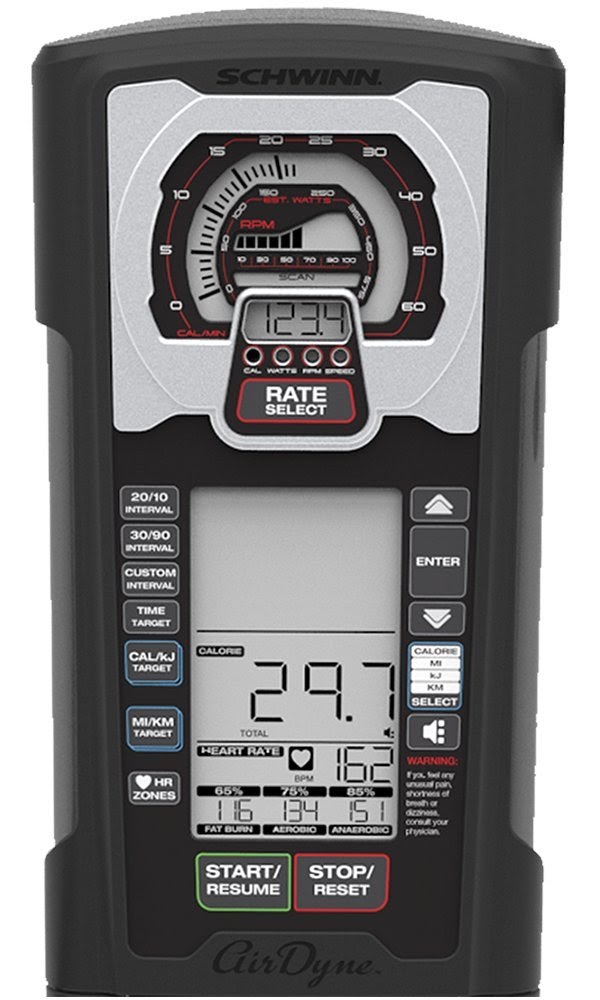 Exercise Bike Zone: Schwinn AD Pro versus Schwinn AD6 Airdyne Exercise ...