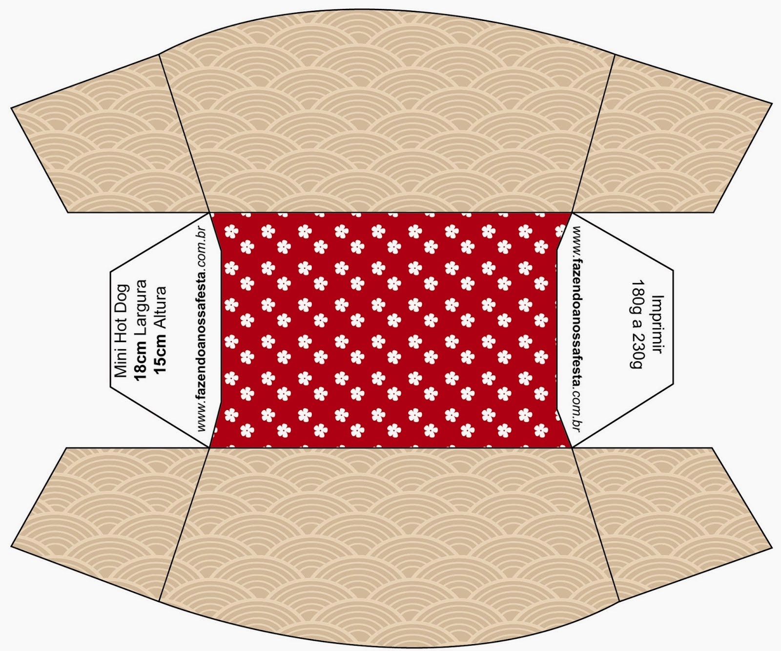 Japanese Style Party: Free Printables Boxes. | Oh My Fiesta For Ladies!