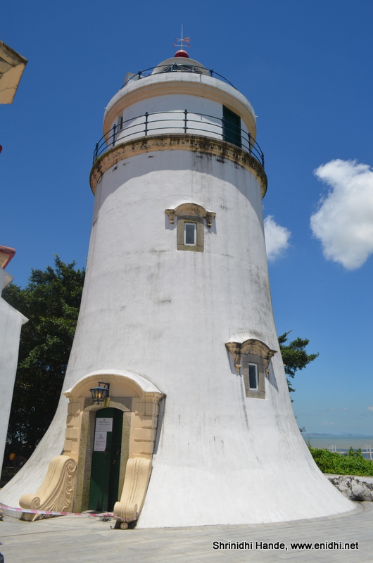 Our first glimpse of Macau from Guia Fortress and Lighthouse! - eNidhi ...