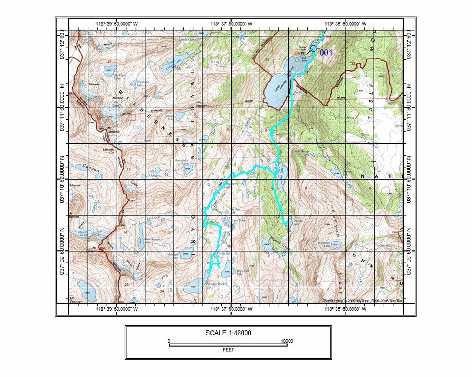 Mid Sierra Musings: Sabrina Basin II