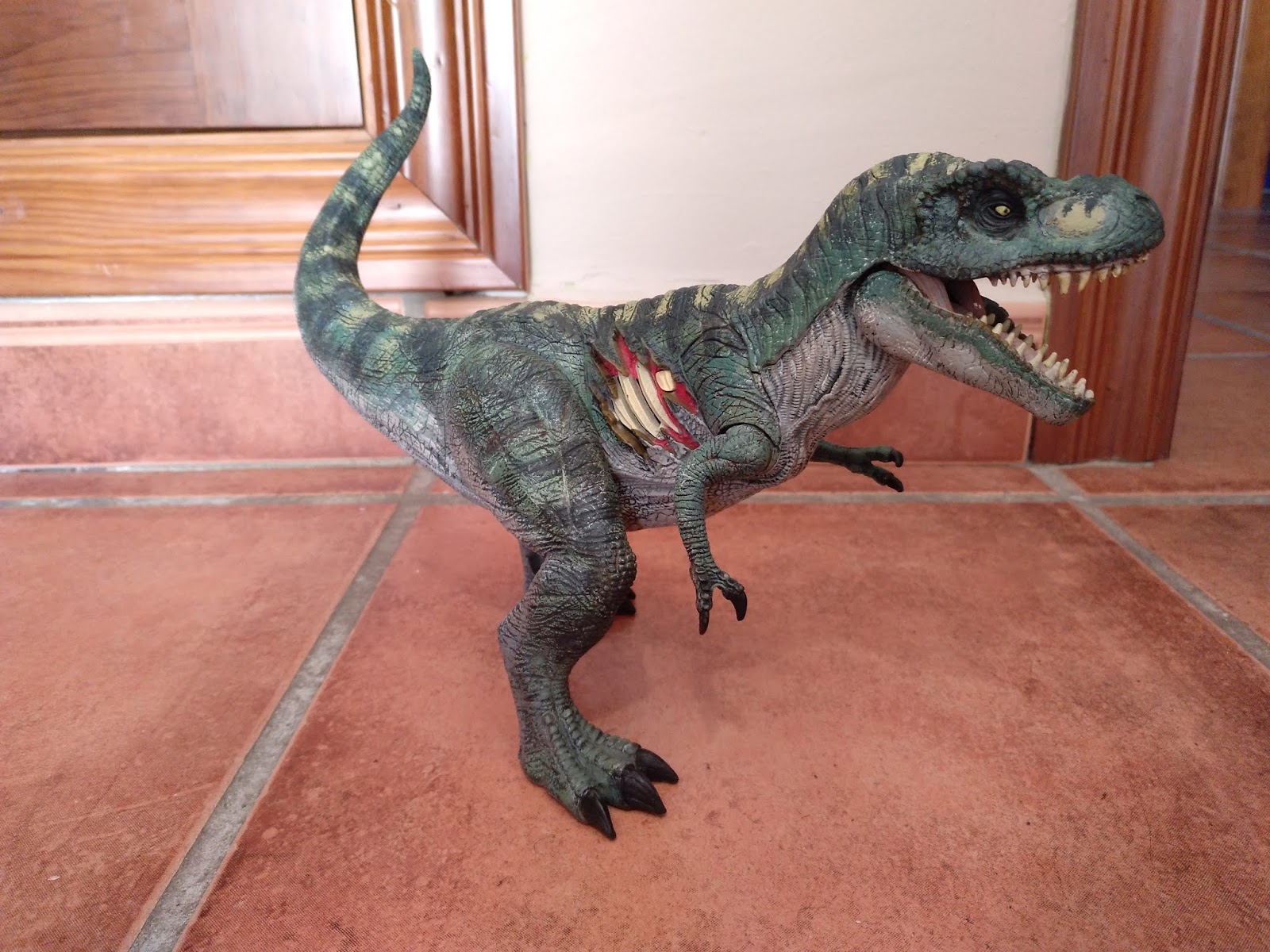 El Blog de Bahia: Repaint: Tyrannosaurus Rex macho (Jurassic Park 3 ...