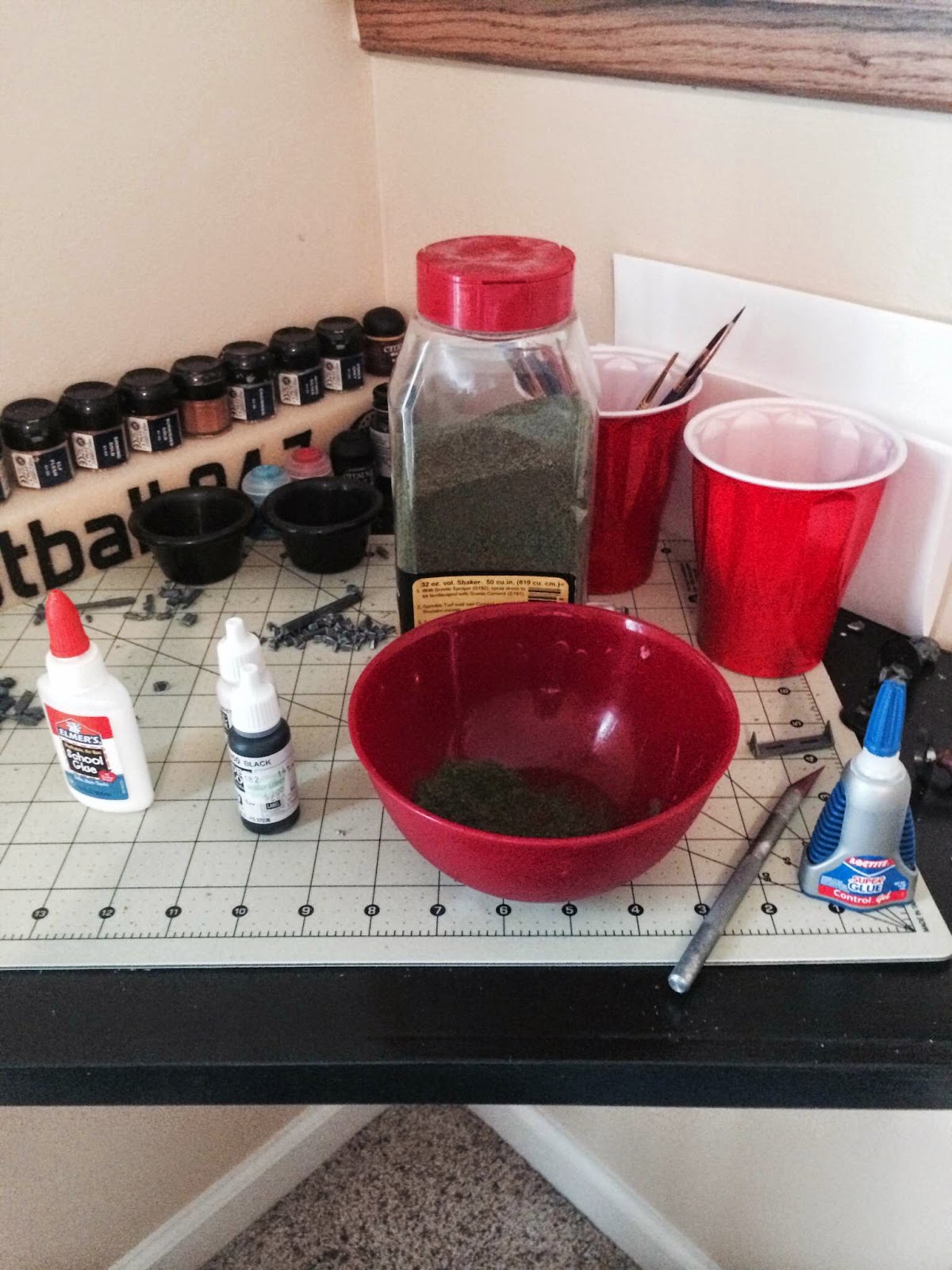 The Red Thirst of Baal: Warhammer 40k Basing Ideas Exerpiment