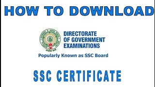 Download SSC 10th Marks Memo from Online | Download SSC Marks list from ...