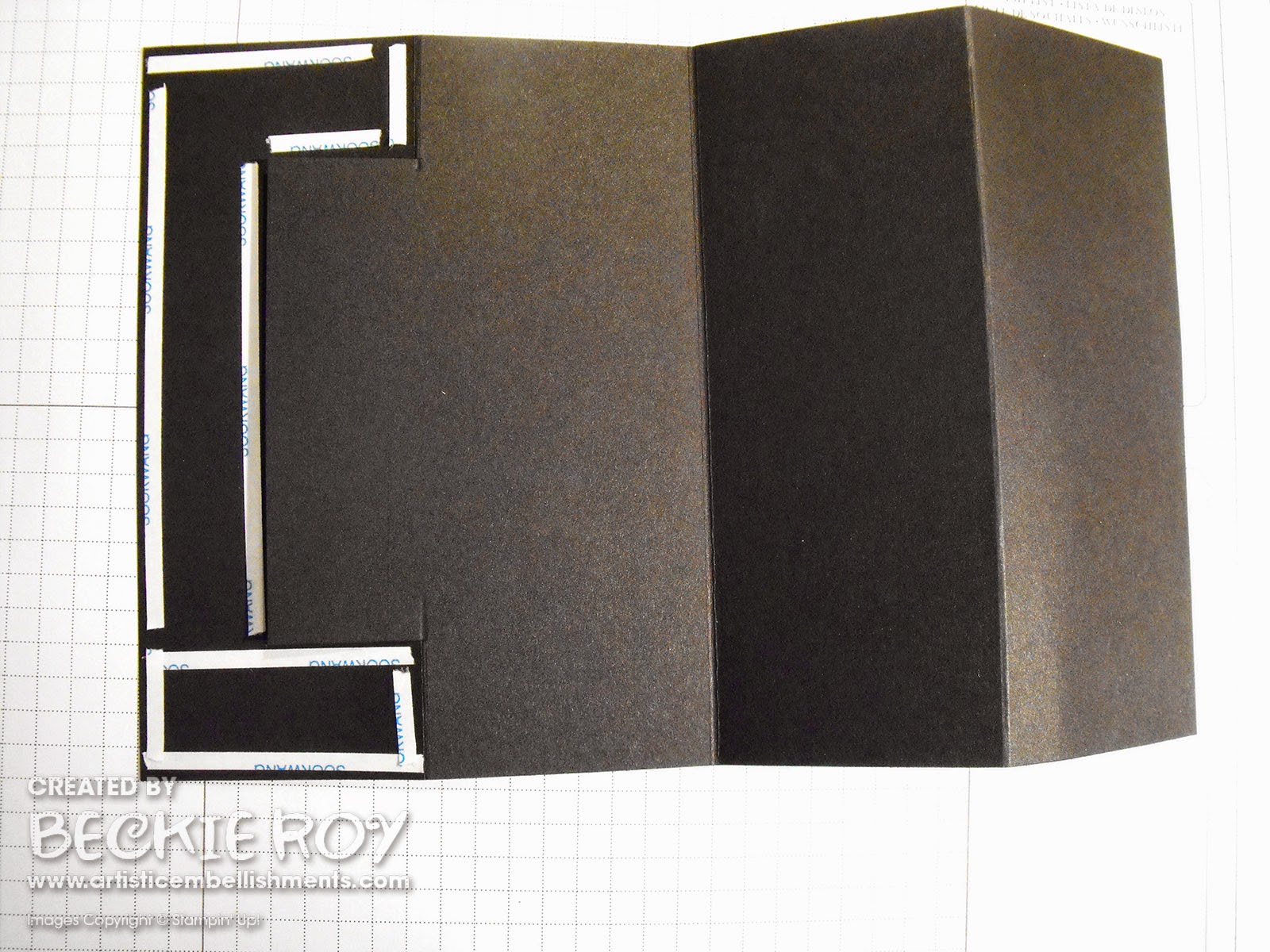 Artistic Embellishments: Stacked with Love: Lever Card with Tutorial