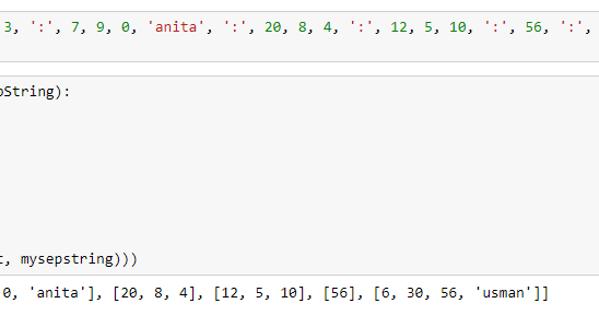 Geospatial Solutions Expert Python Split List Into Sub Lists Based On String Value