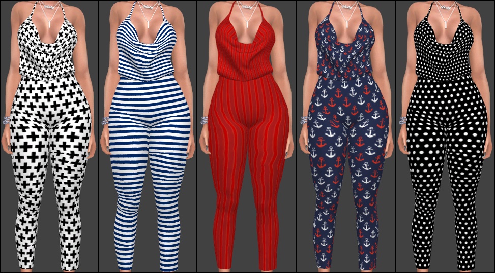 Annett's Sims 4 Welt: NitroPanic Satin Jumpsuit Recolors