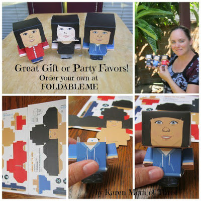 Karen Mom of Three's Craft Blog: Fold Able Fun From Foldable.Me