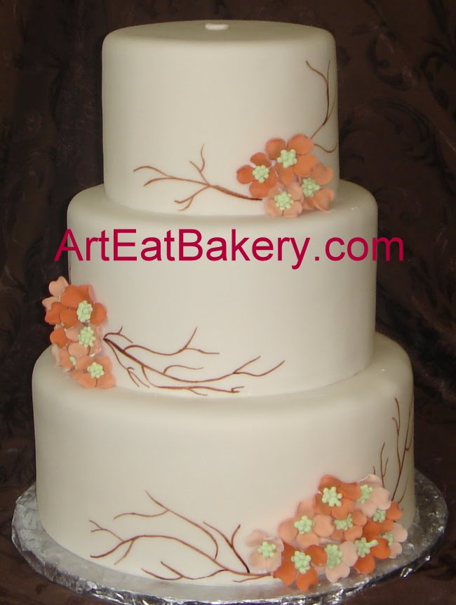 Art Eats Bakery custom fondant wedding and birthday cake designs ...