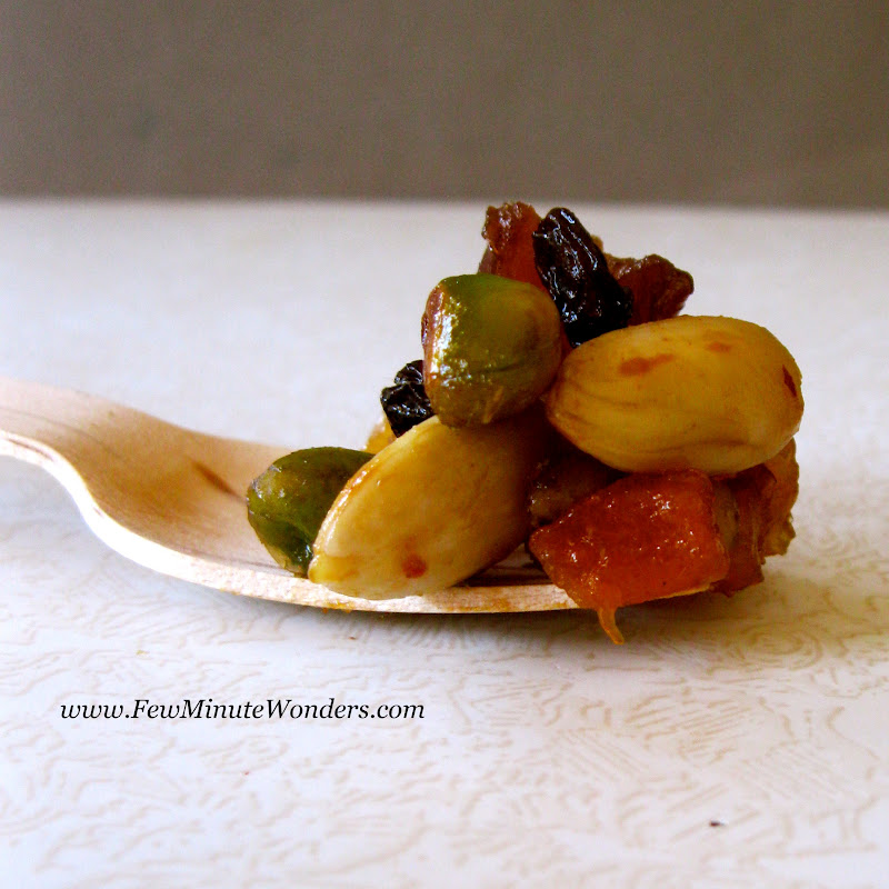 Warm Dry Fruit And Nut Salad - Few Minute Wonders