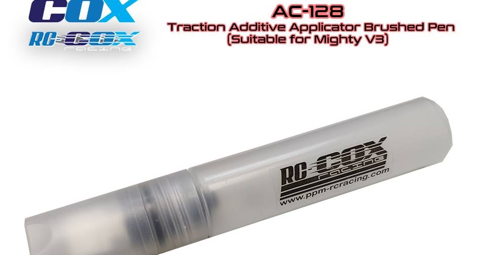 マイティにも対応! RC-COX「Traction Additive Applicator Brushed Pen」登場|ラジコンもんちぃ ...