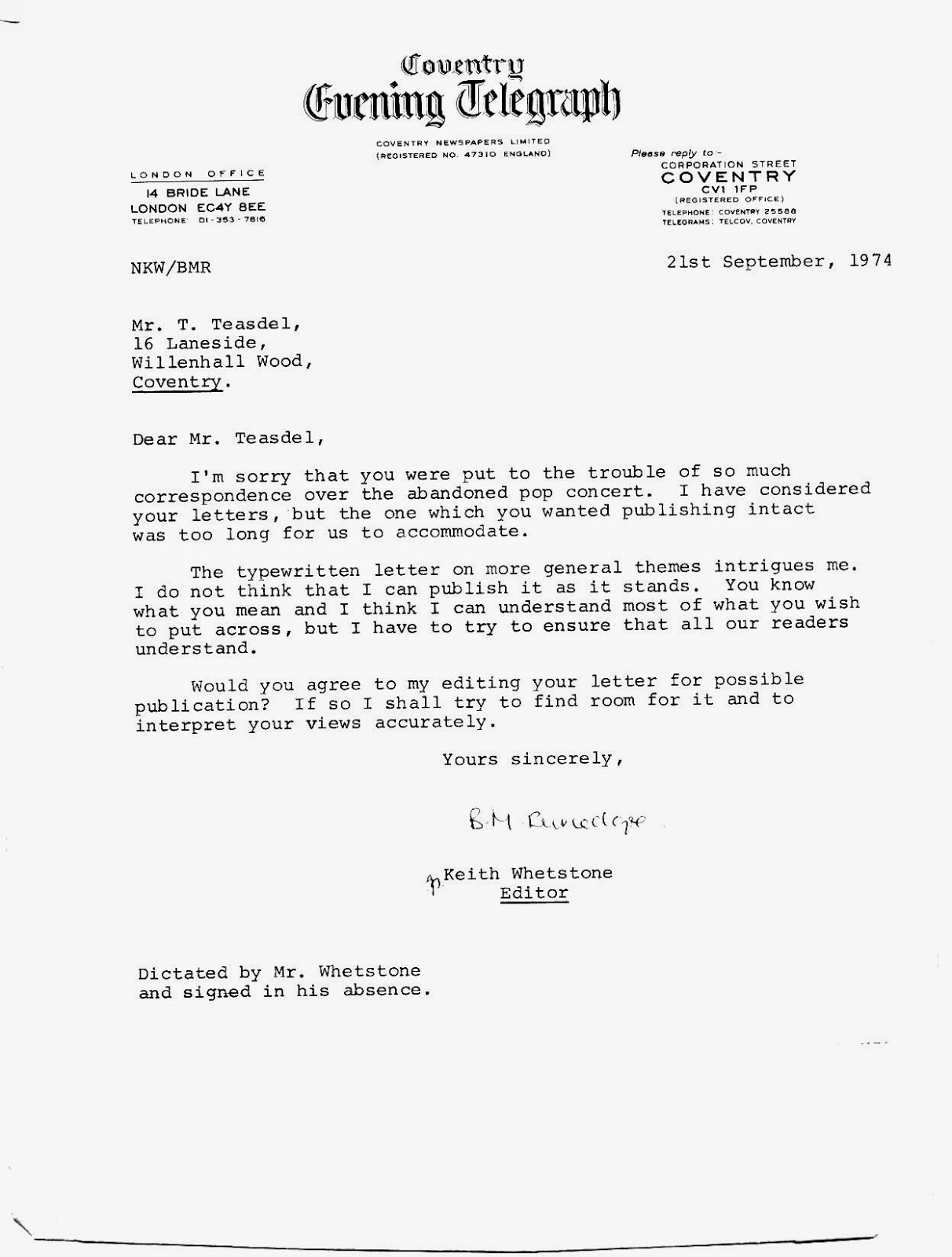 Hobo - Coventry Music Magazine Archive