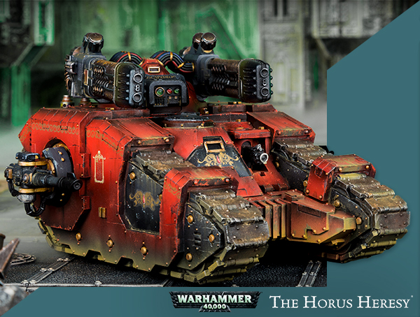 Sicaran Omega Tank Destroyer w/ 40k and HH rules - Faeit 212