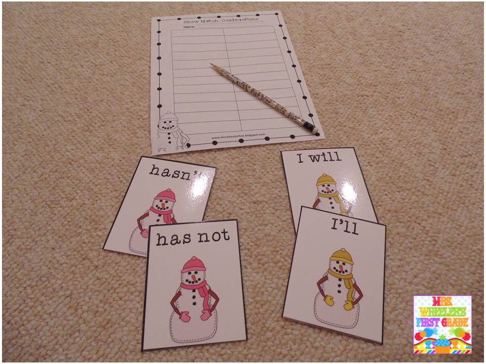 Mrs. Wheeler's First Grade Tidbits: Take a Closer Look-January