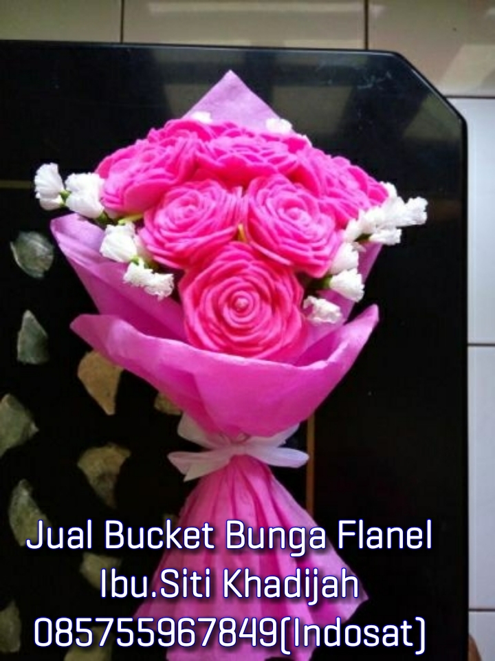 Download Gambar Buket Bunga Warna Pink